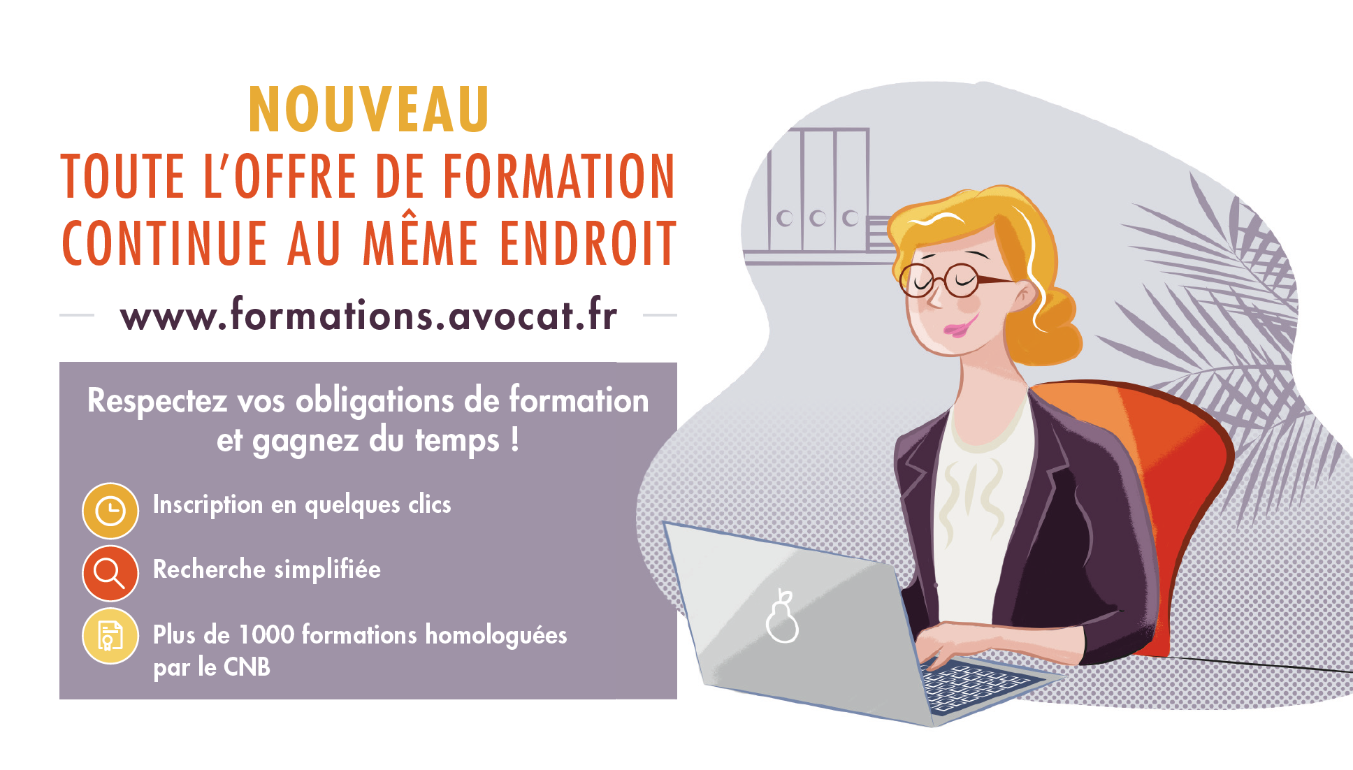 Toute l’offre de formation continue des avocats réunie sur formations.avocat.fr | Conseil ...